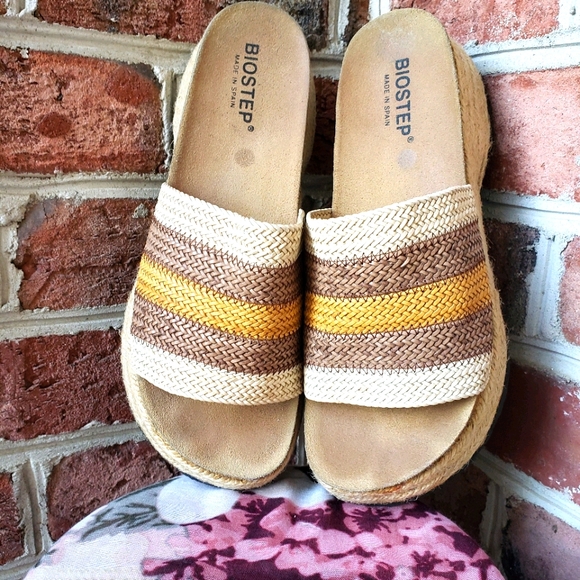 Biostep | Shoes | Biostep Sandal Espadrille Mule | Poshmark